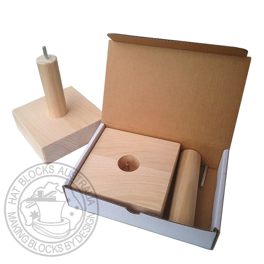 Basic flat pack stand #1707 – Hat Blocks Australia