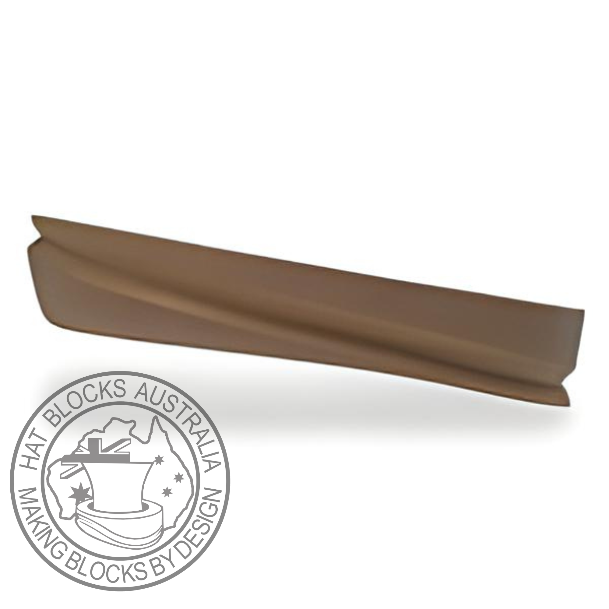 Trilby brim block – Hat Blocks Australia